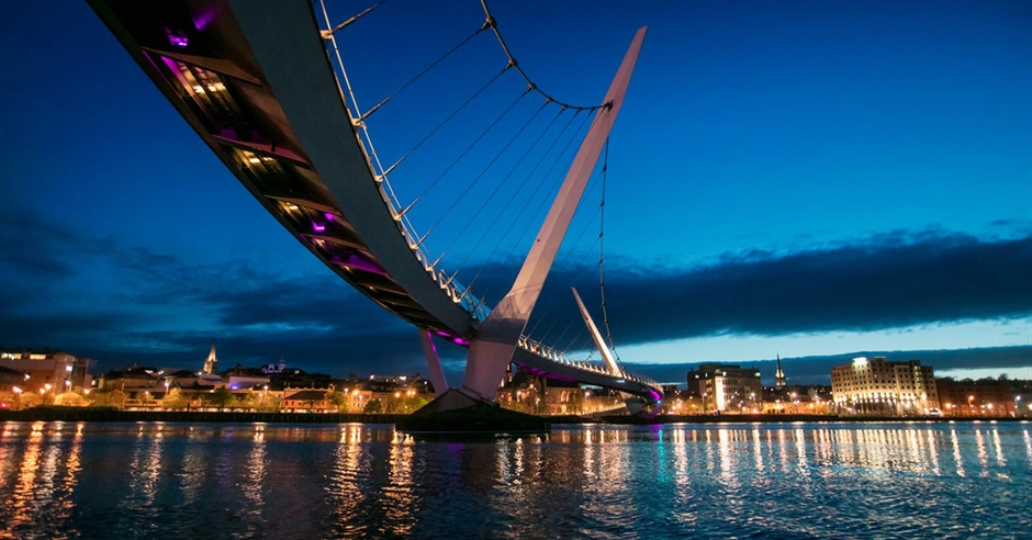 Peace Bridge - Derry~Londonderry - Discover Northern Ireland